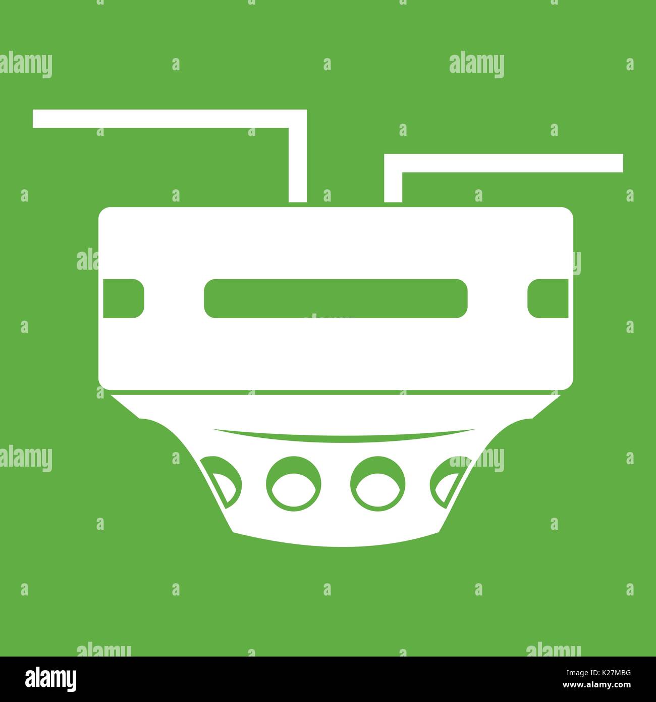 Monitor socket icon green Stock Vector Image & Art - Alamy
