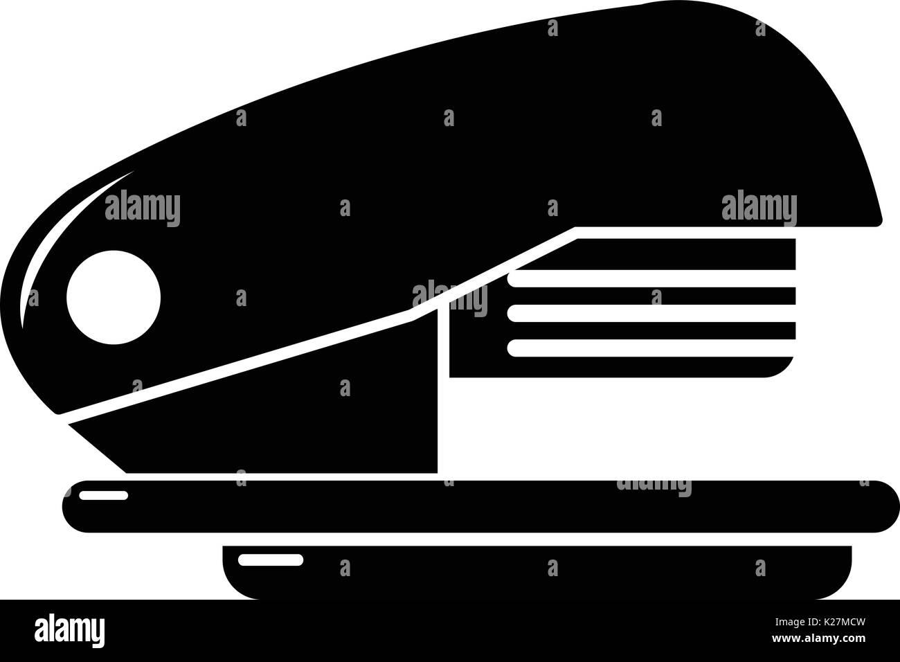Stapler icon, simple black style Stock Vector Image & Art - Alamy