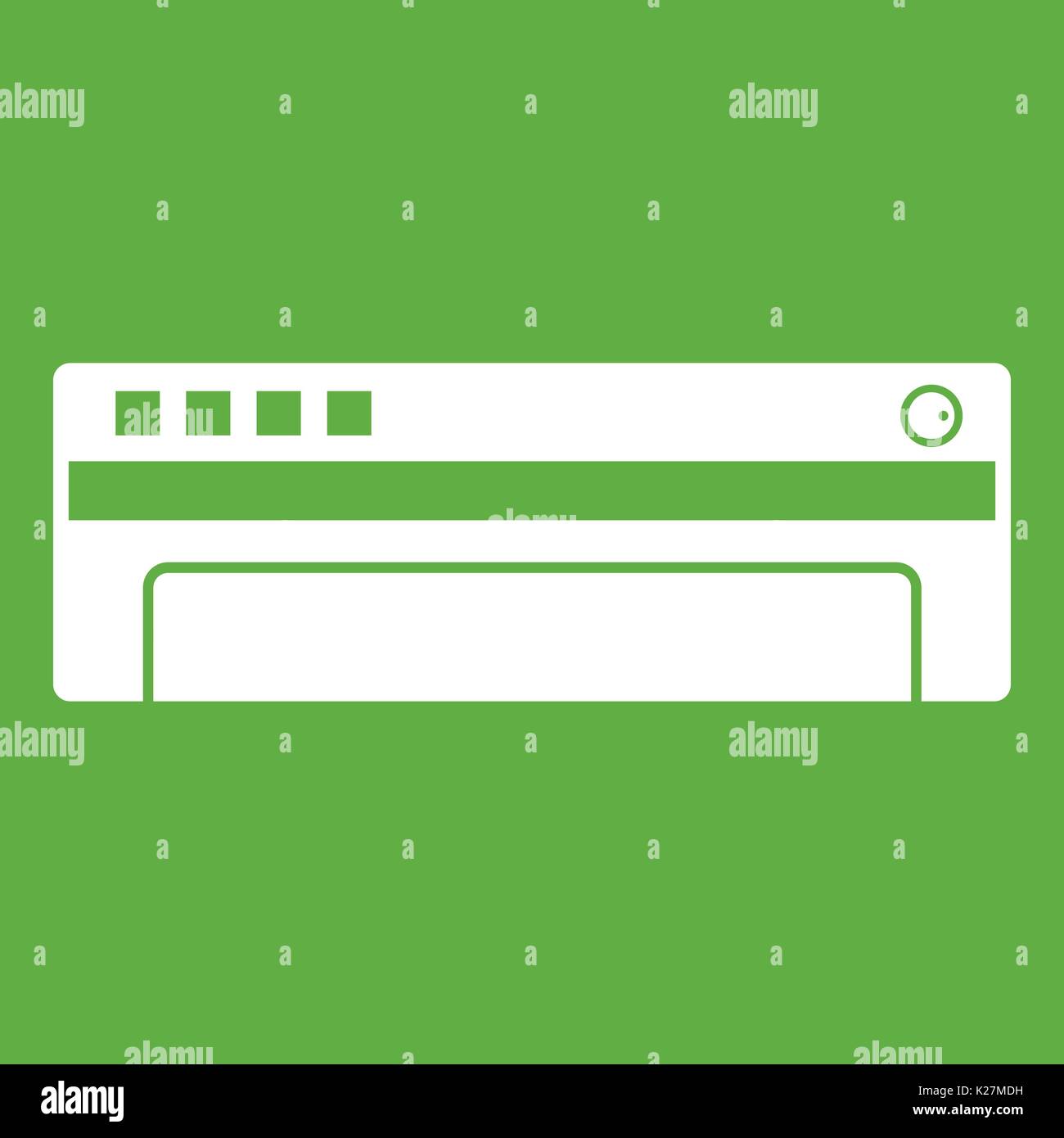 Conditioner icon green Stock Vector Image & Art - Alamy