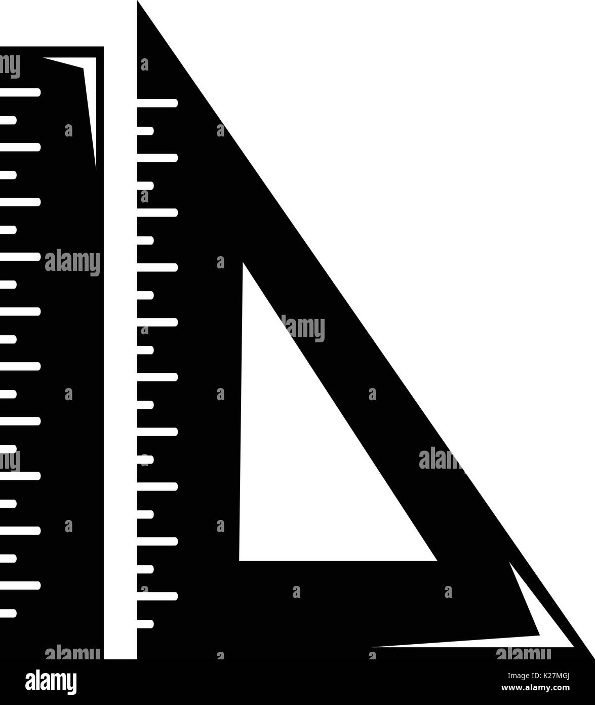 Ruler icon, simple black style Stock Vector Image & Art - Alamy