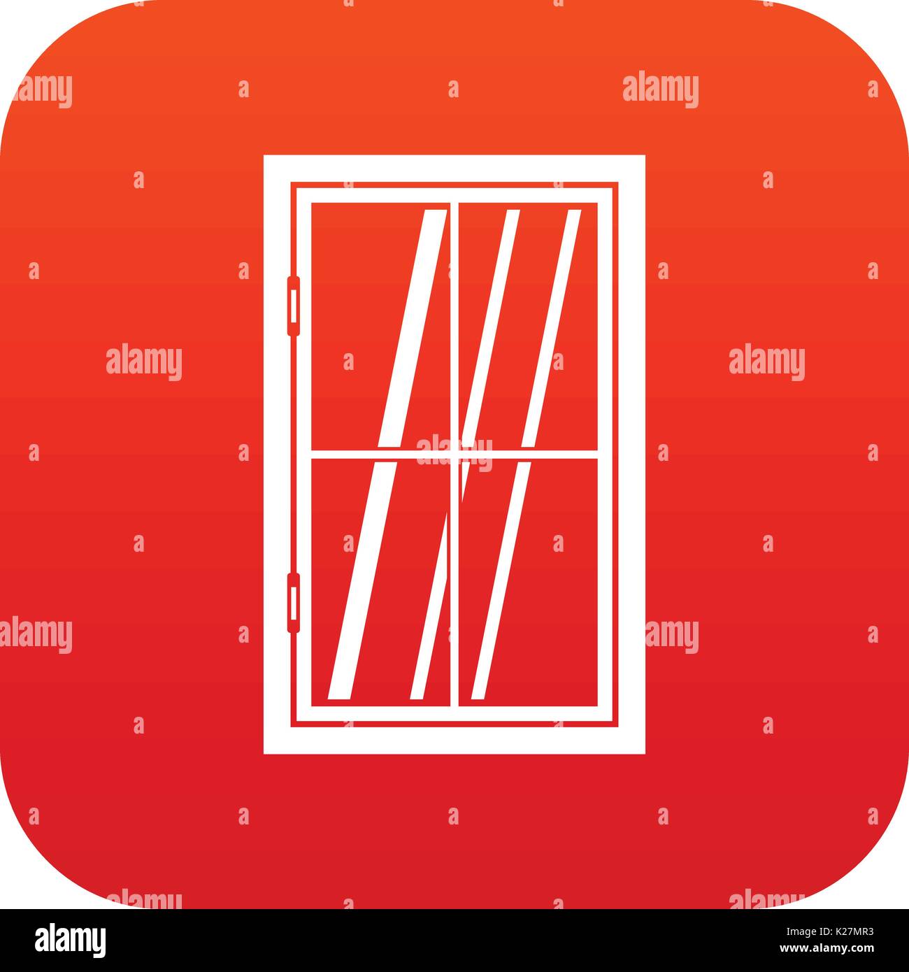 Closed casement window Stock Vector Images - Alamy
