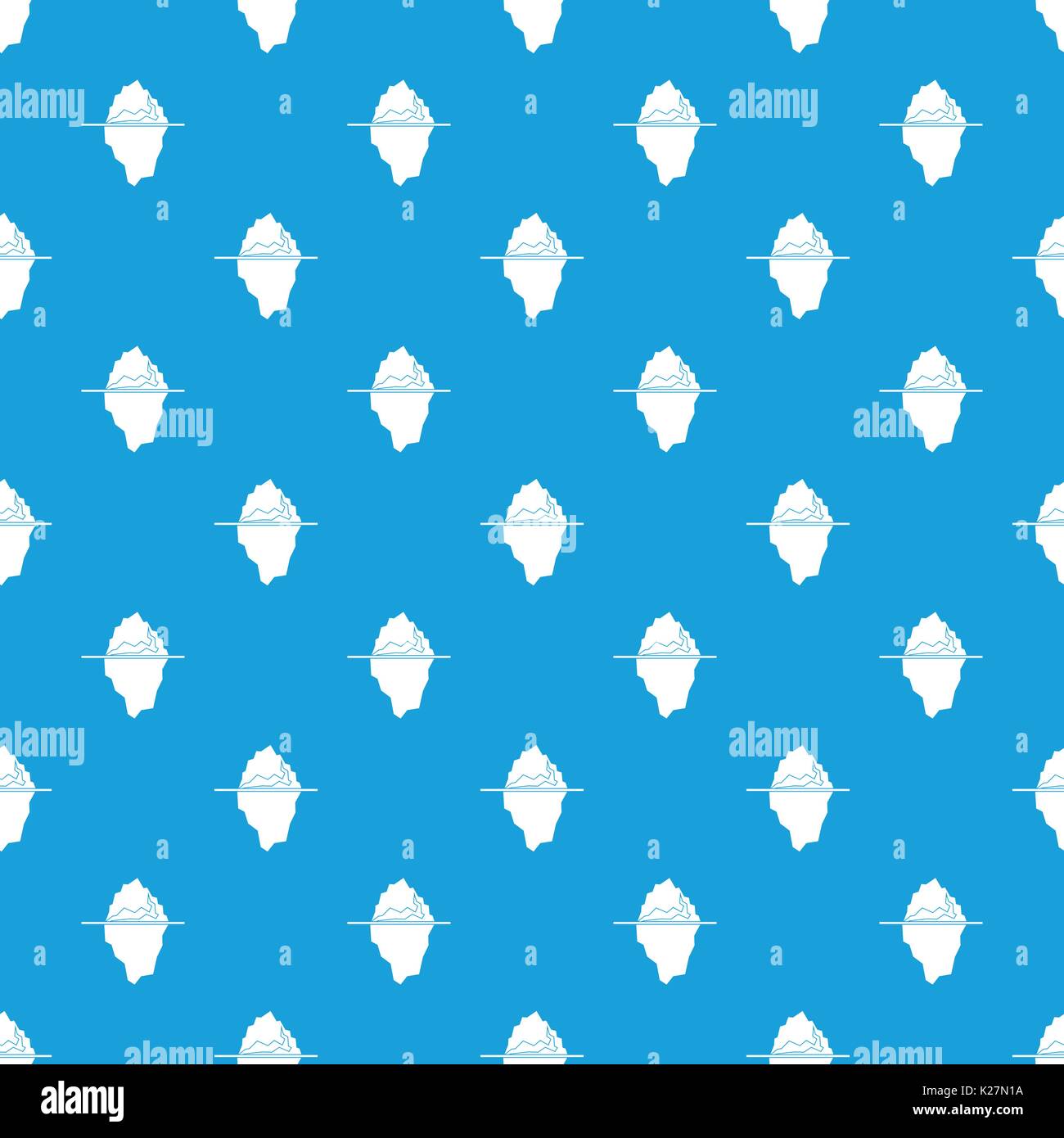 Iceberg pattern seamless blue Stock Vector Image & Art - Alamy