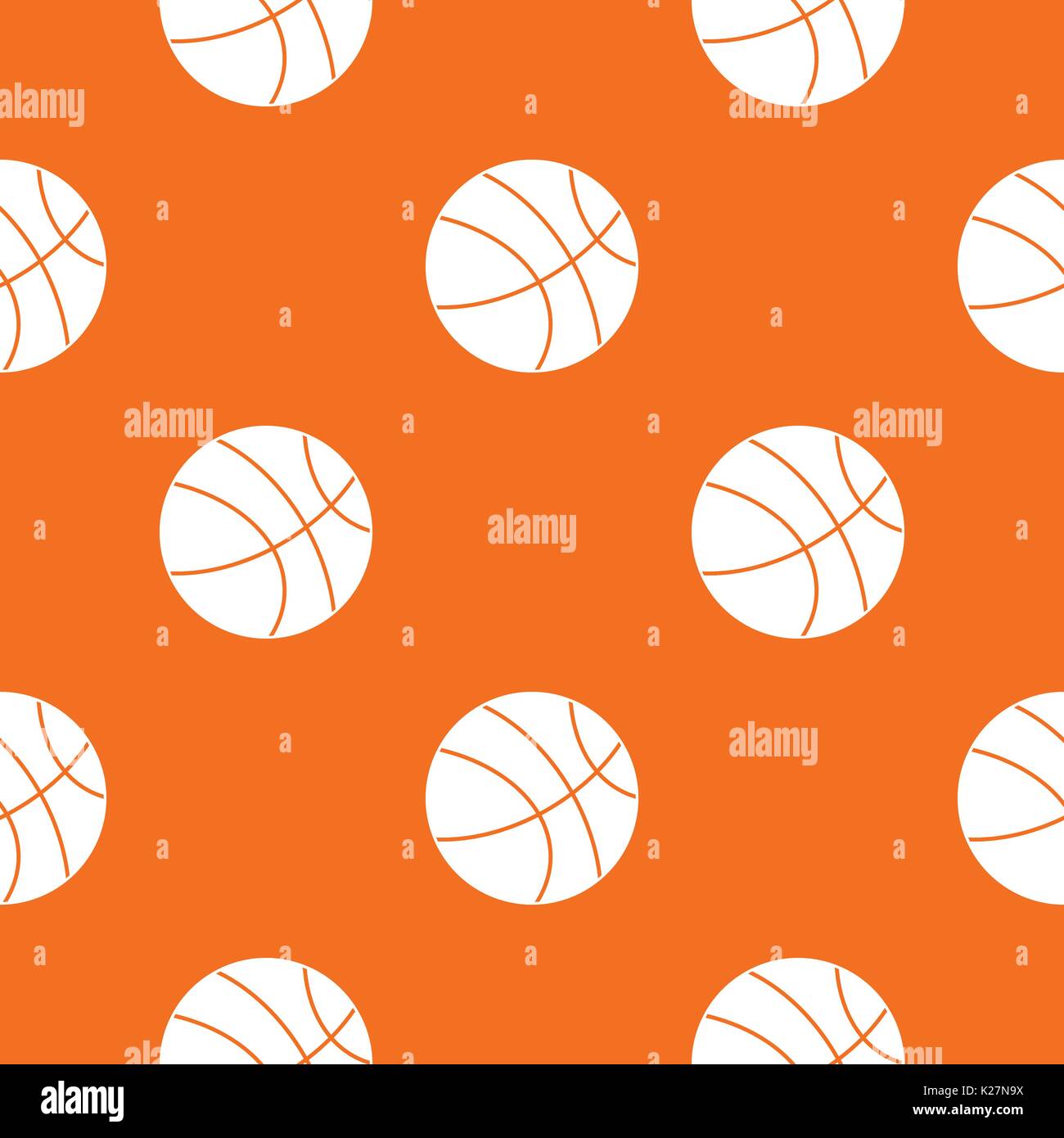 Basketball ball pattern seamless Stock Vector Image & Art - Alamy