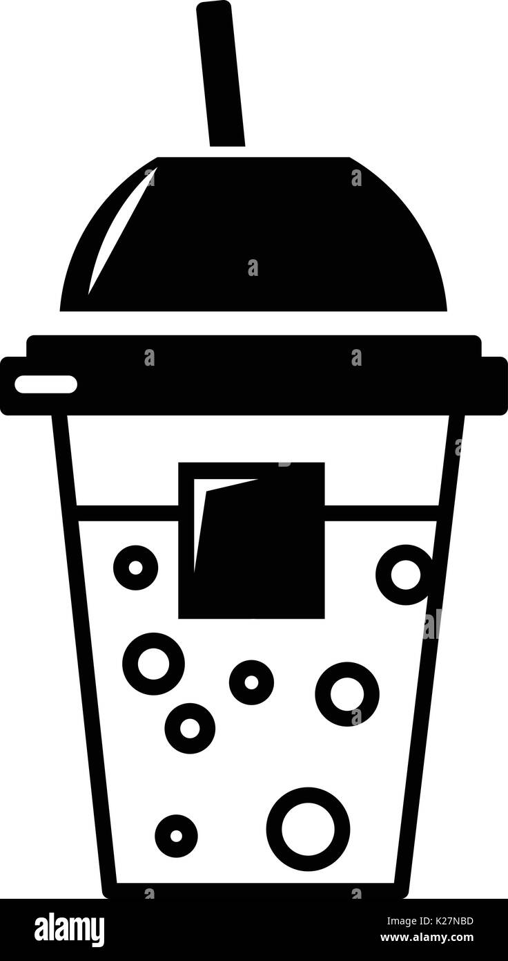 Soda icon, simple black style Stock Vector Image & Art - Alamy