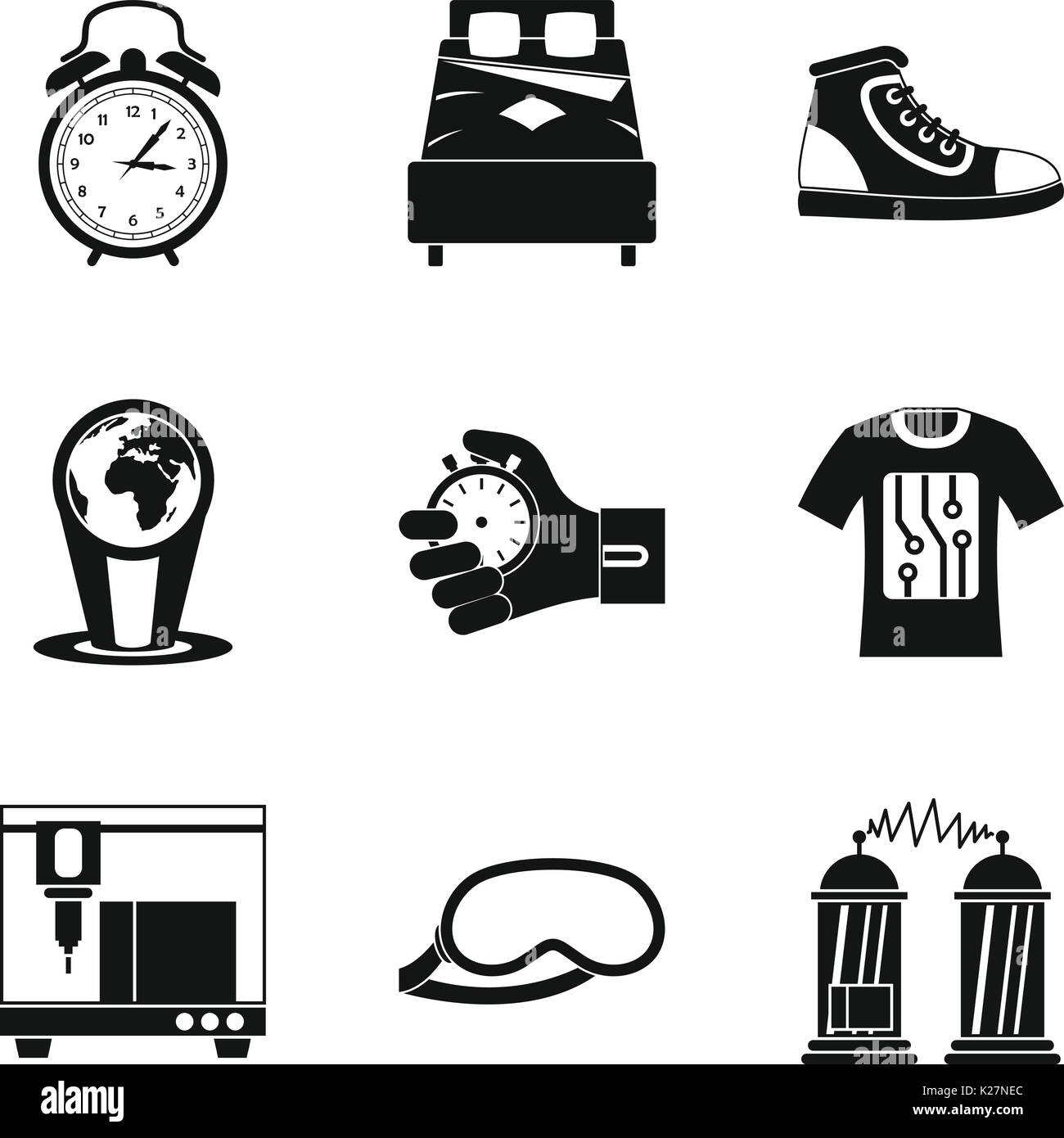 Ringing icons set, simple style Stock Vector Image & Art - Alamy