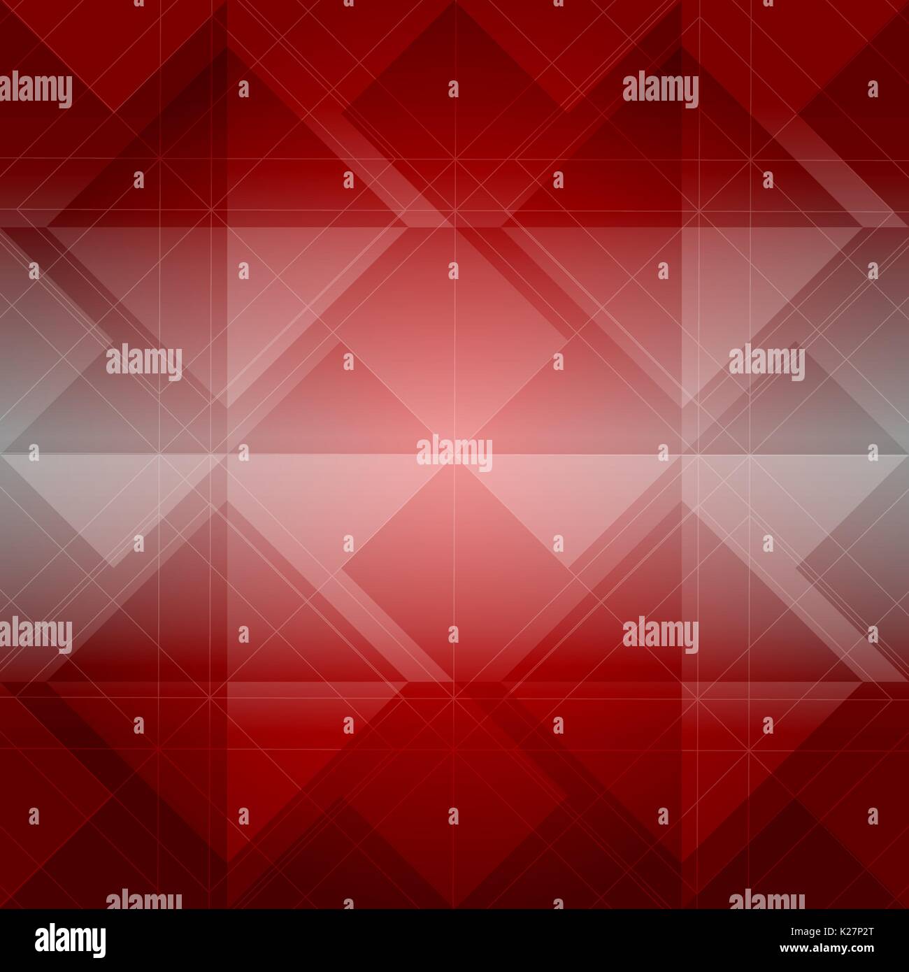 Abstract red geometric polygonal background Stock Vector Image & Art ...