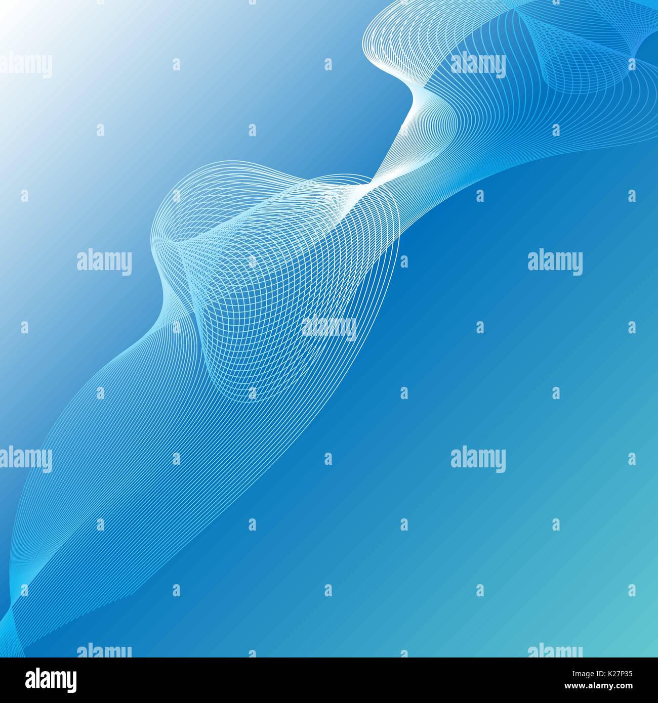 Abstract blue line curve vector background graphic design Stock Vector ...