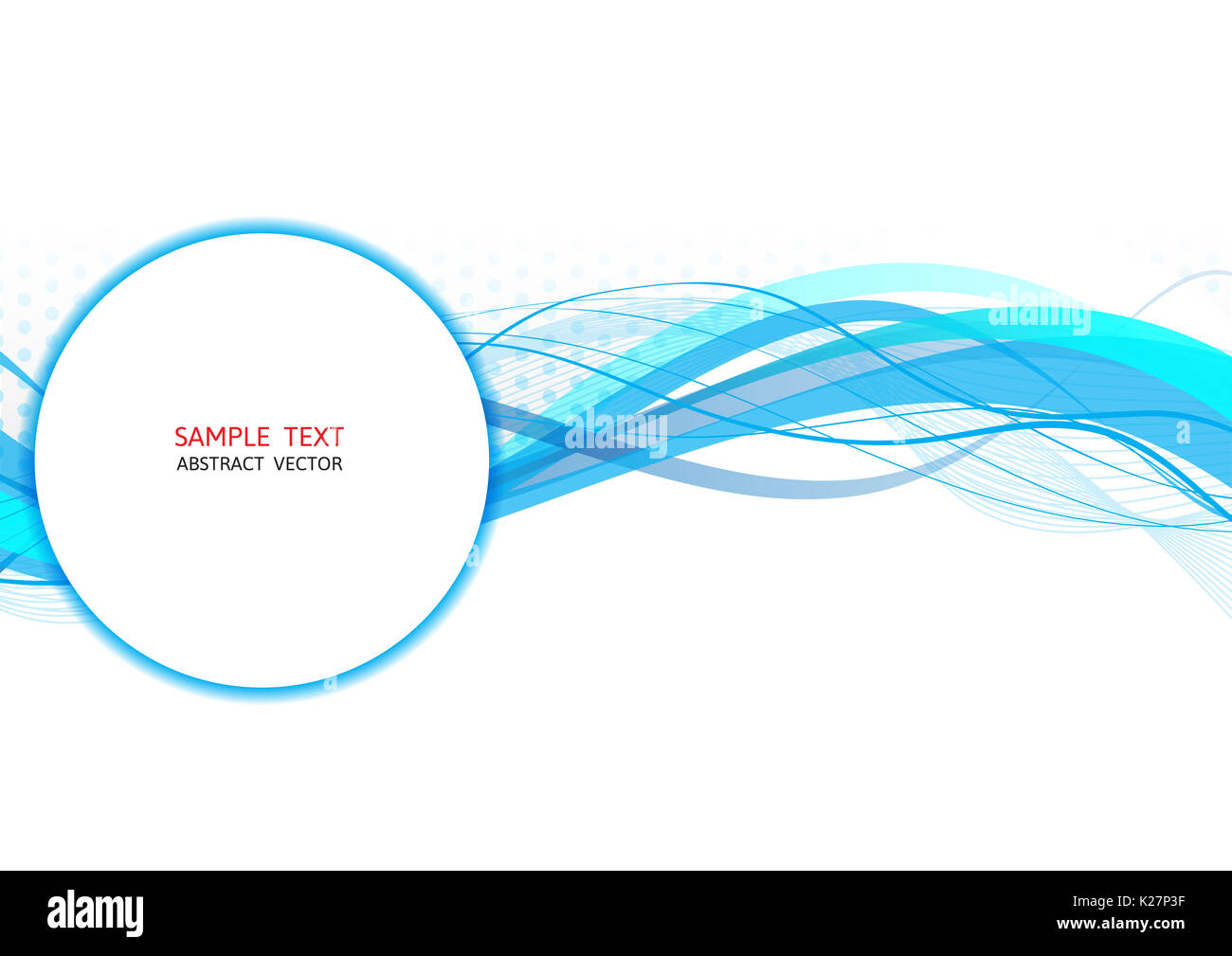Blue wave abstract vector, Graphic design Stock Photo - Alamy