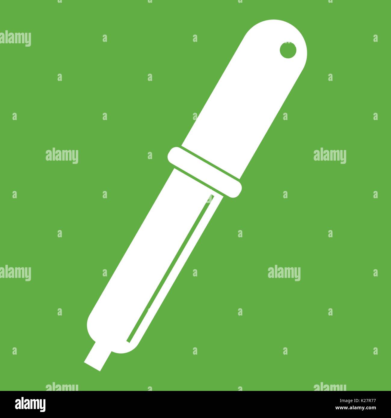 Color picker pipette icon green Stock Vector Image & Art - Alamy