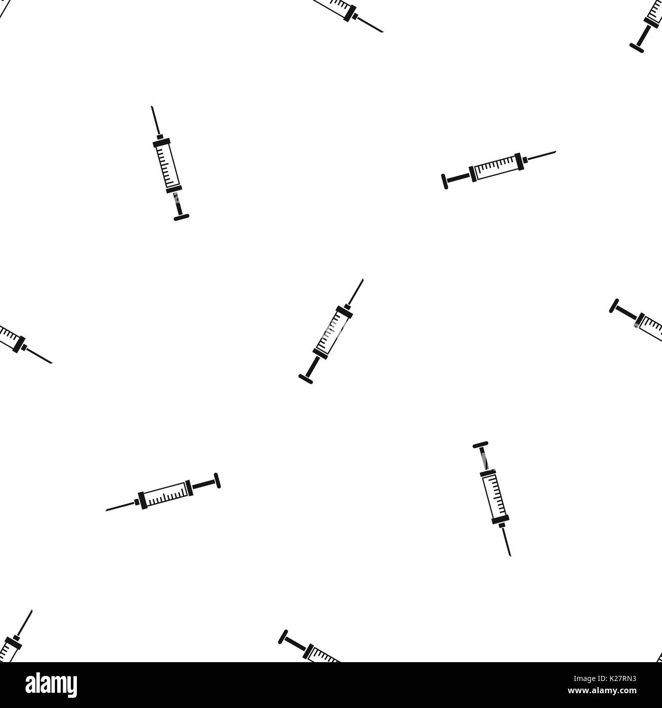 Syringe pattern seamless black Stock Vector Image & Art - Alamy