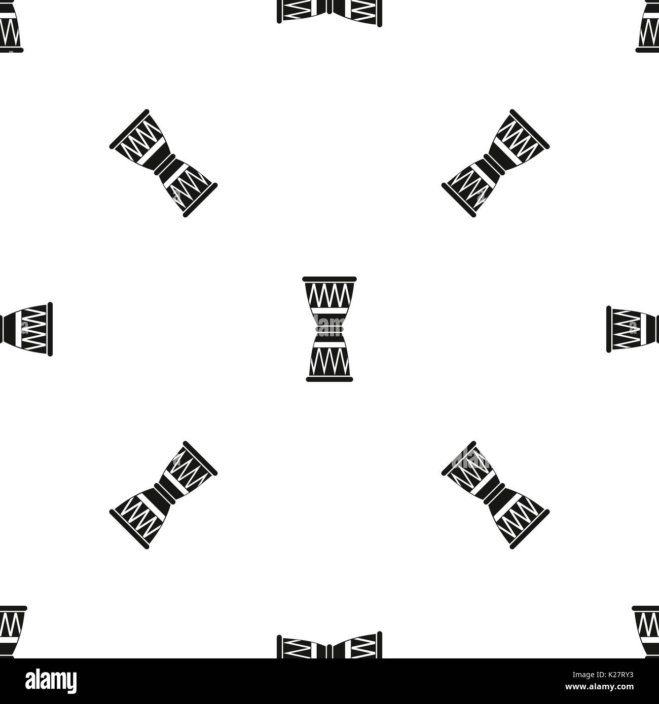 African drum pattern seamless black Stock Vector Image & Art - Alamy