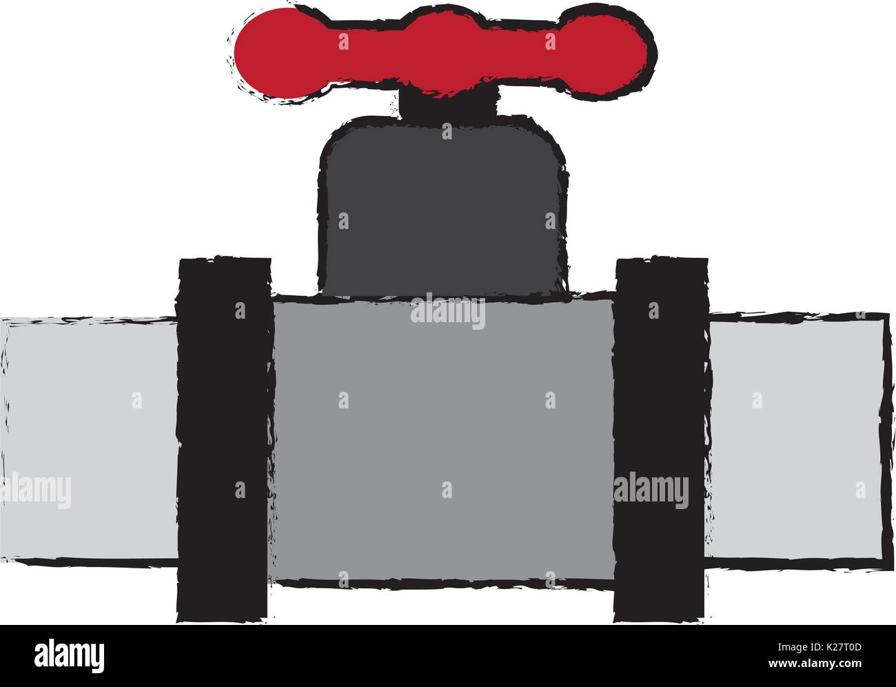 water pipe valve icon over white background vector illustration Stock ...