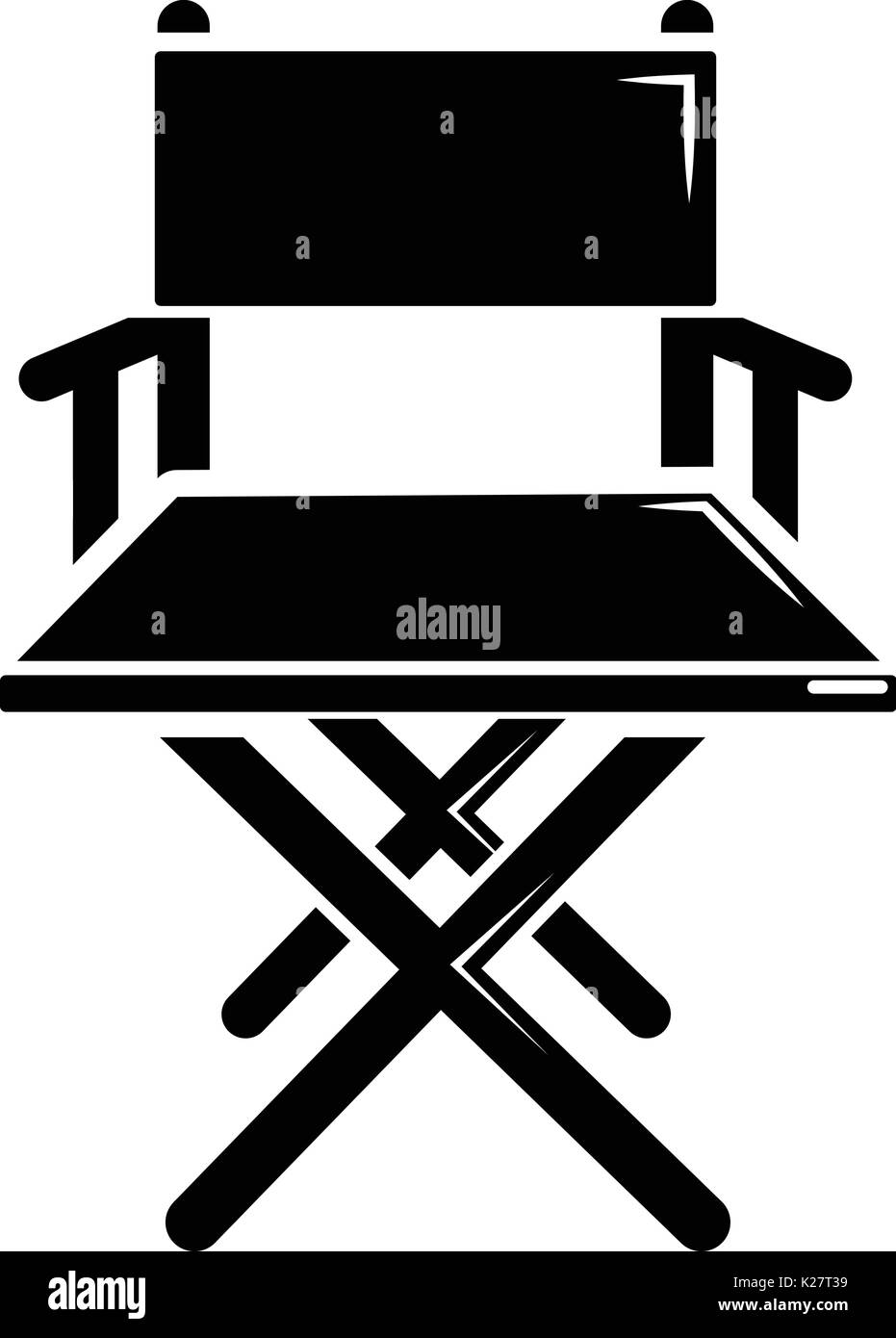 Director chair icon, simple black style Stock Vector Image & Art - Alamy