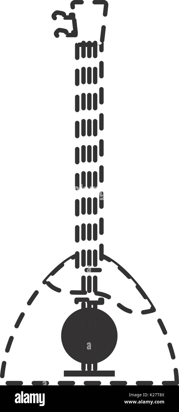 mandolin instrument icon over white background vector illustration ...