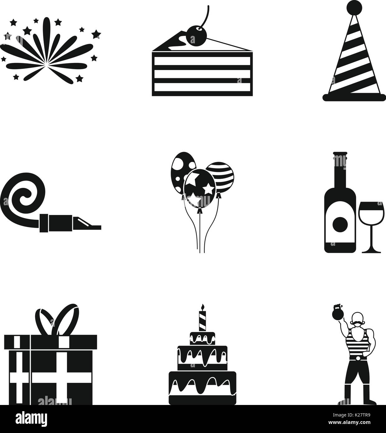 Festive city attraction Stock Vector Images - Alamy