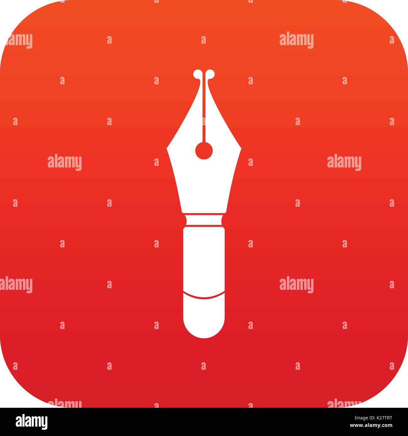 Red nib Stock Vector Images - Alamy