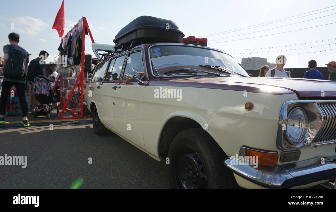 Cars on Sale and car show in Russia Stock Photo - Alamy