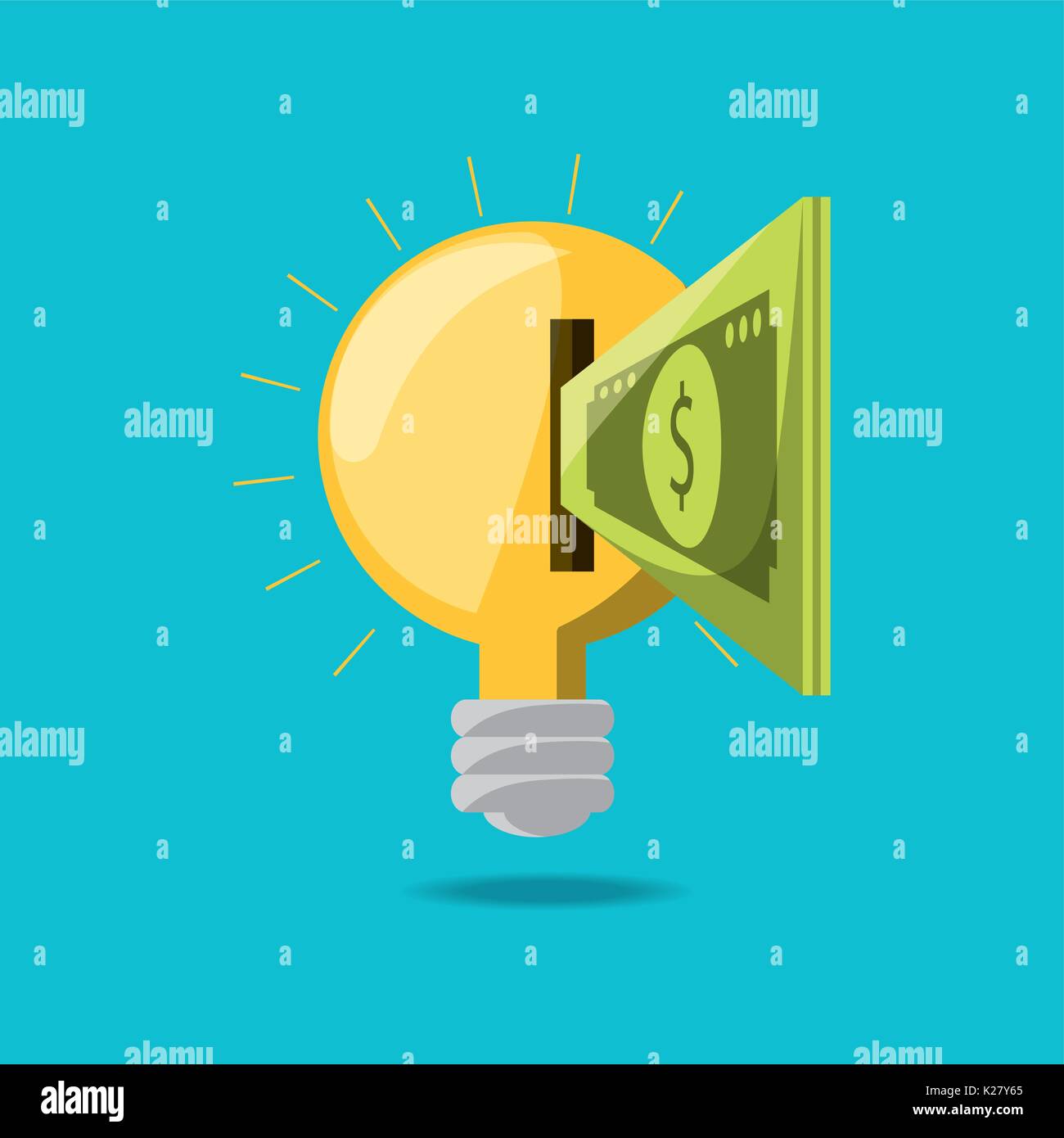 crowdfunding business financial company support vector illustration ...