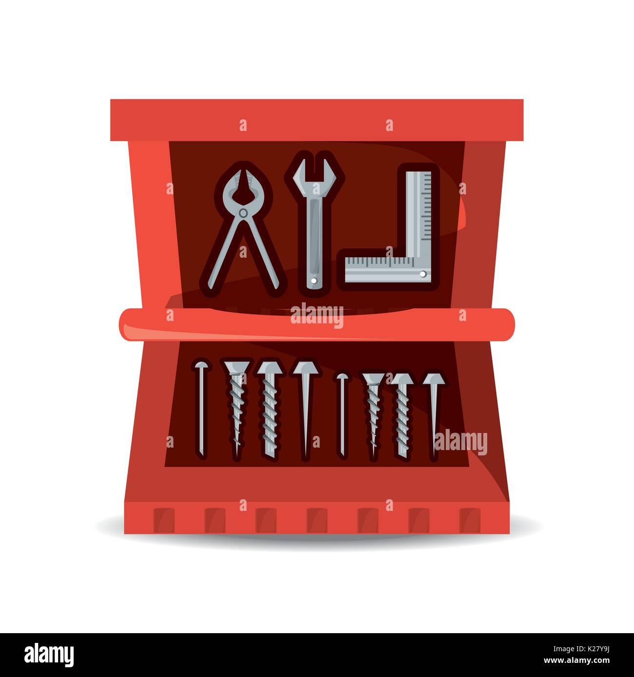 tool box to repair service vector illustration Stock Vector Image & Art ...