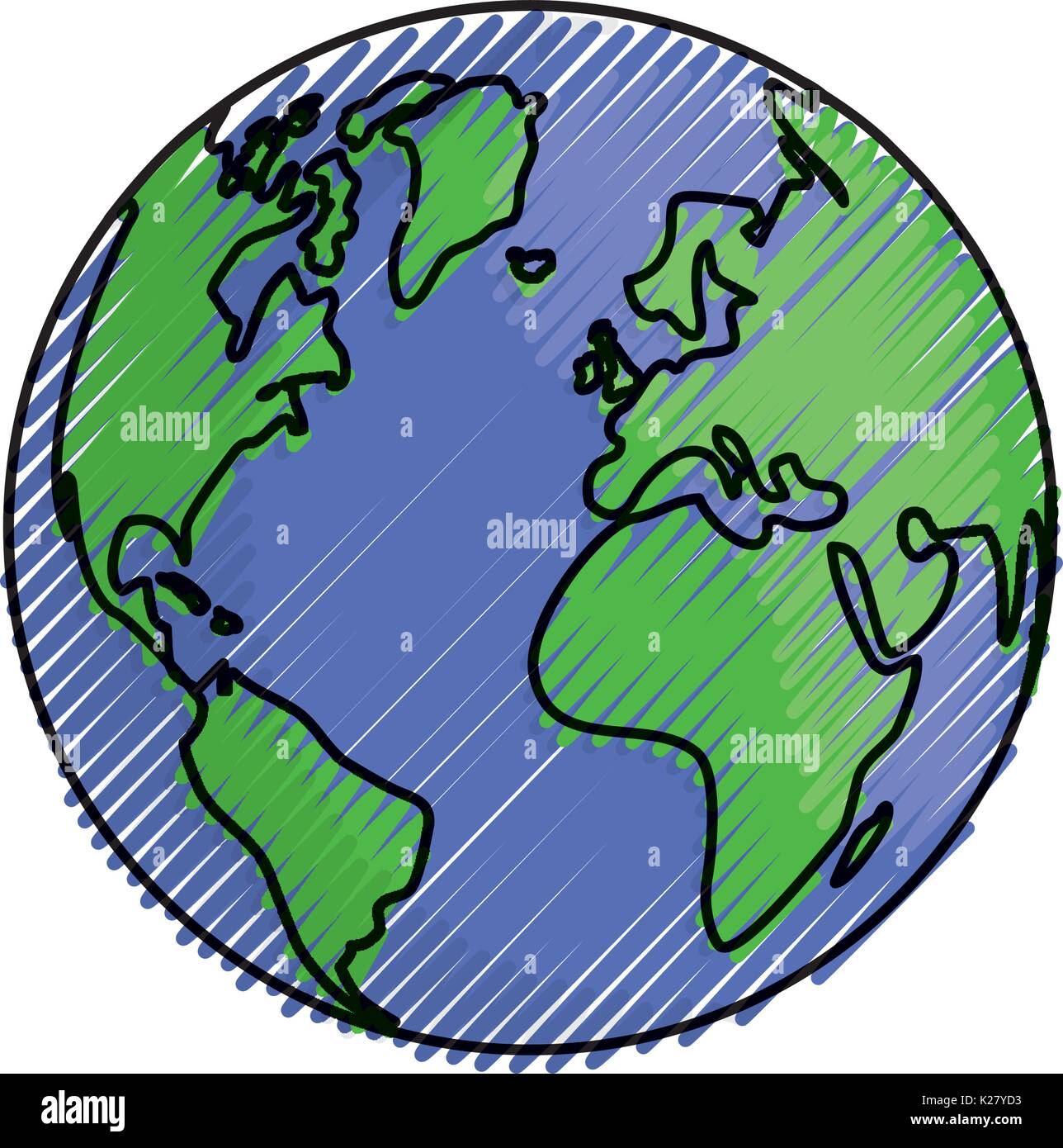 World earth symbol icon vector illustration graphic design Stock Vector ...