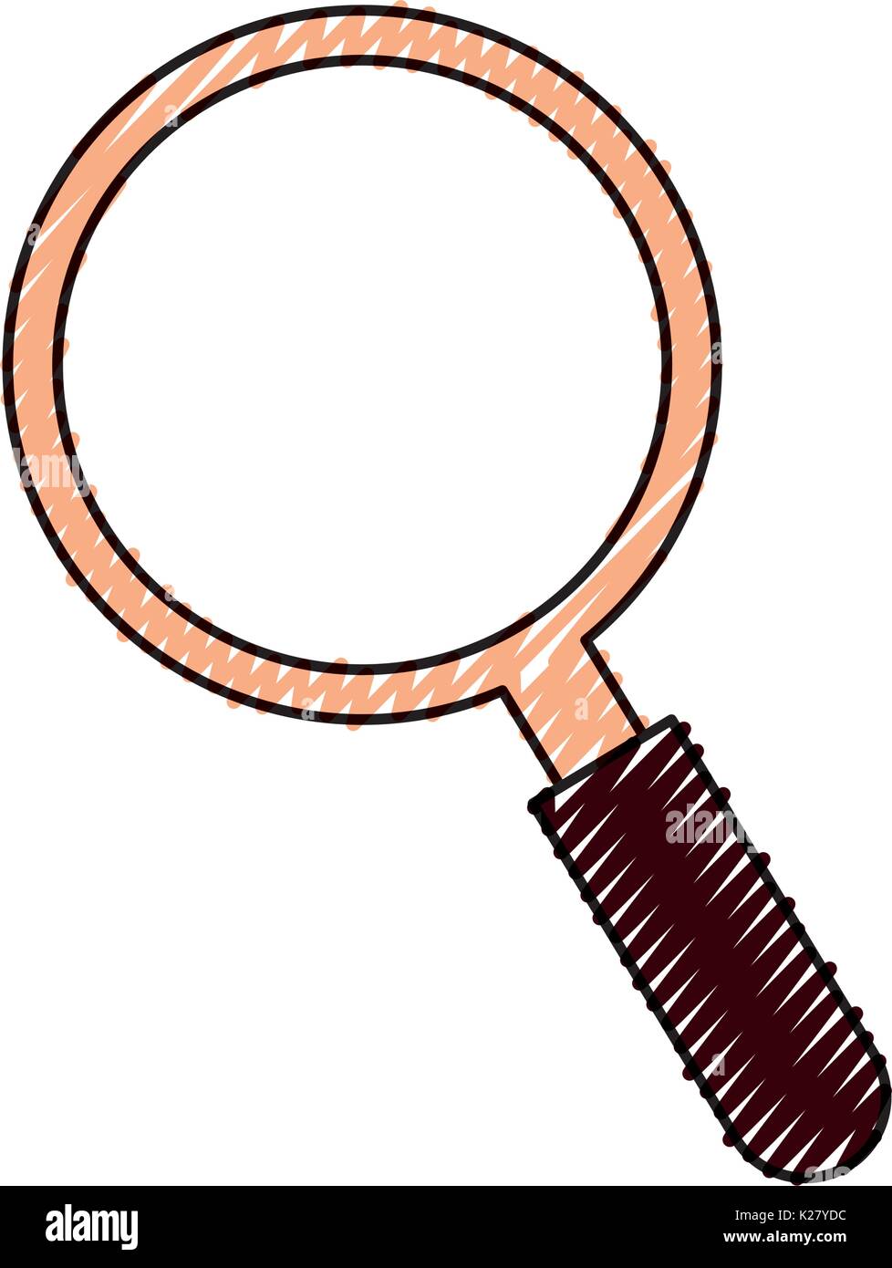 Magnifying glass symbol icon vector illustration graphic design Stock ...