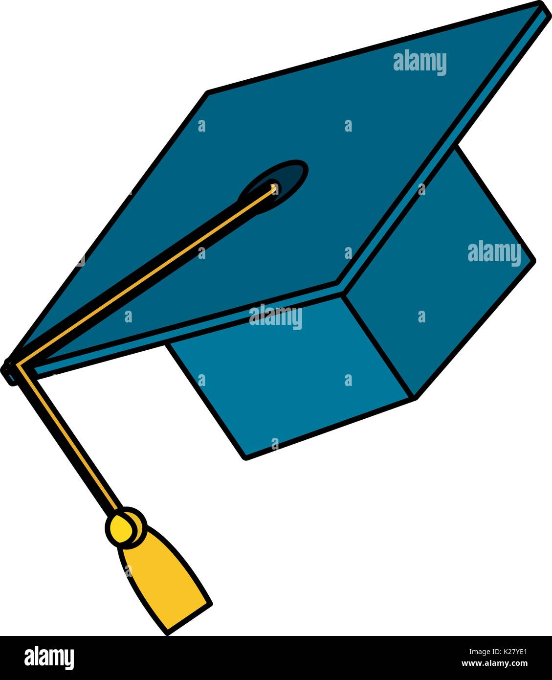 Student graduation hat icon vector illustration graphic design Stock ...