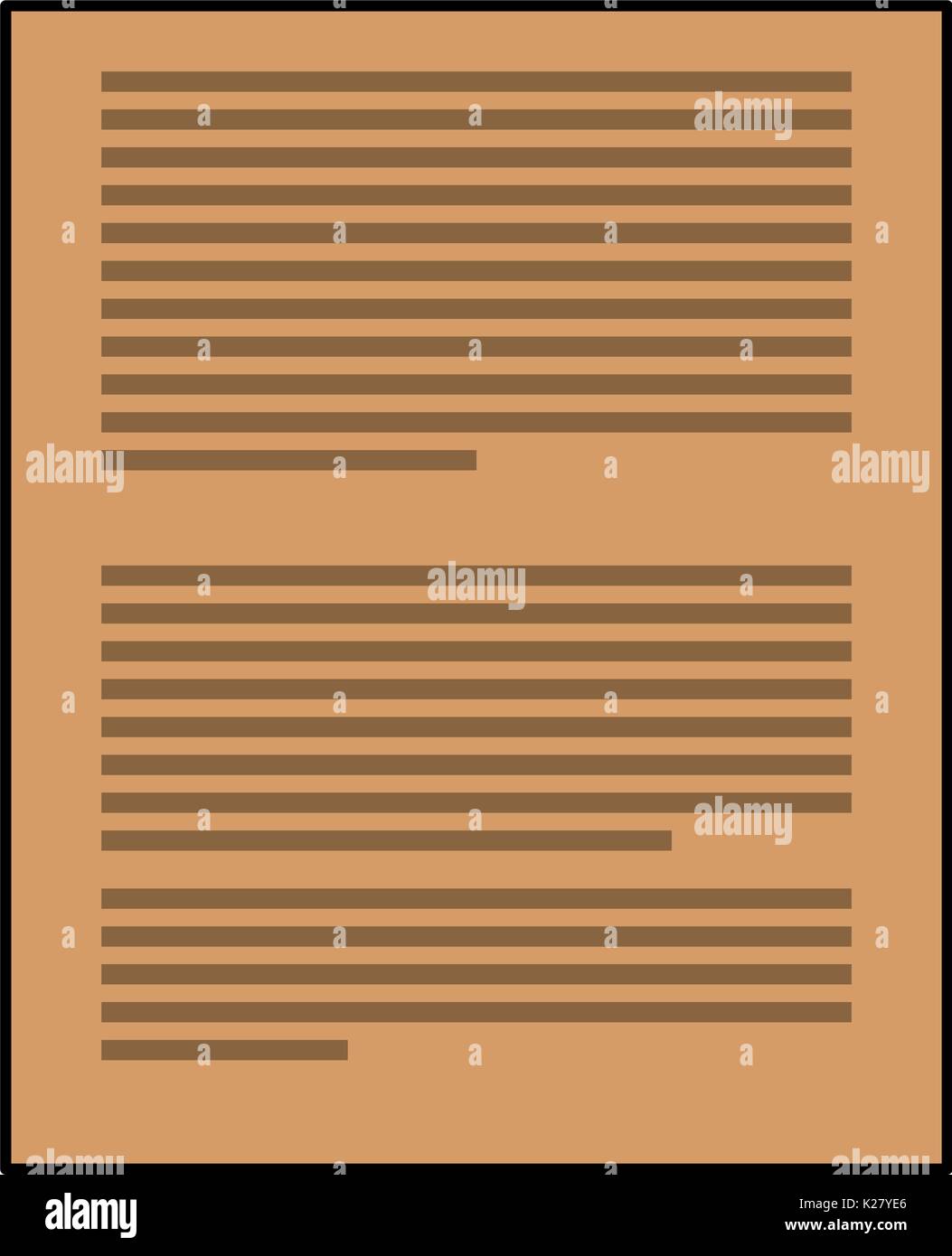 Sheet document file Stock Vector Image & Art - Alamy