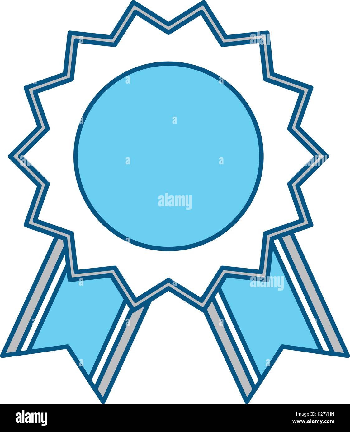 Award ribbon symbol Stock Vector Image & Art - Alamy