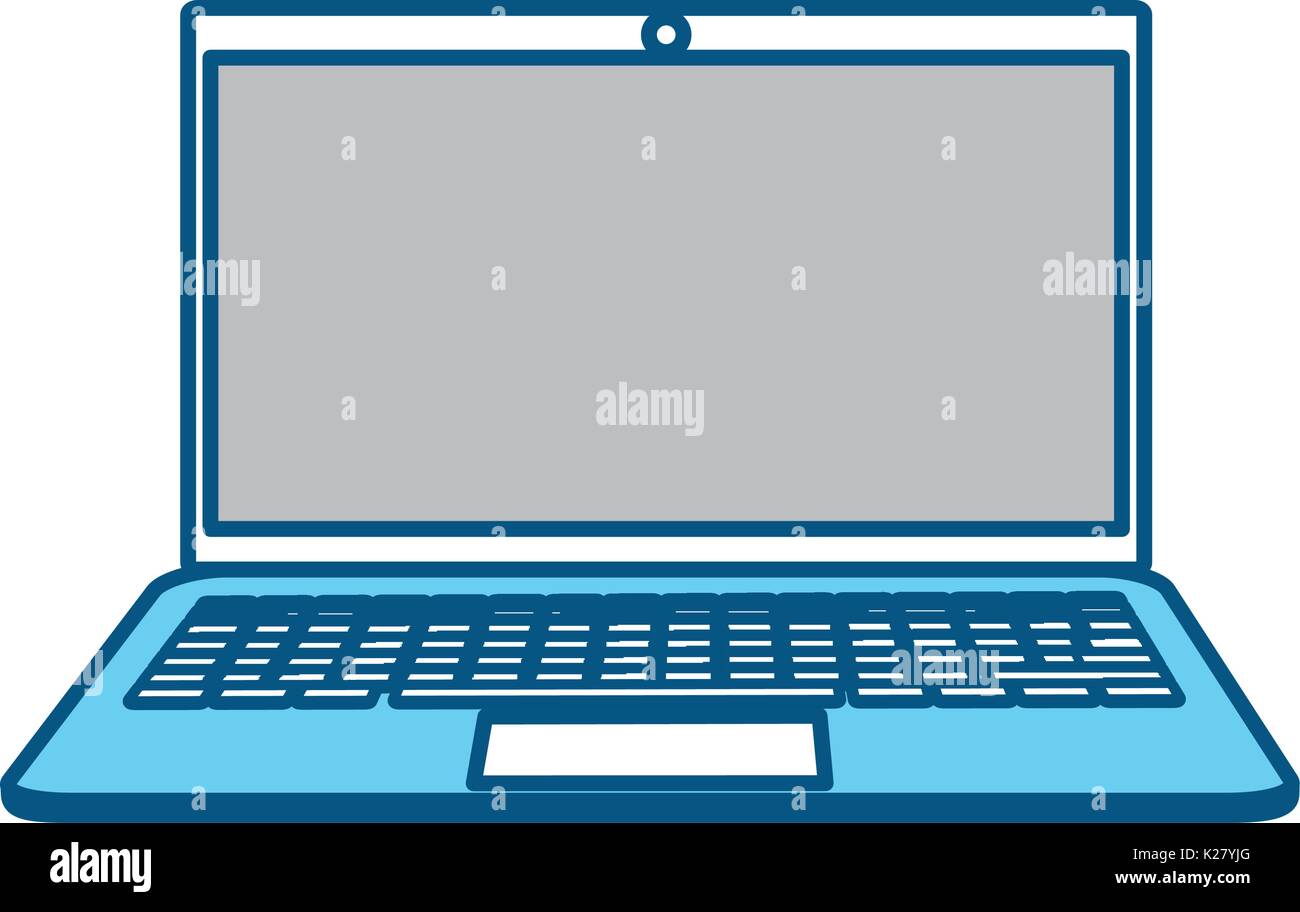 Laptop computer technology Stock Vector Image & Art - Alamy