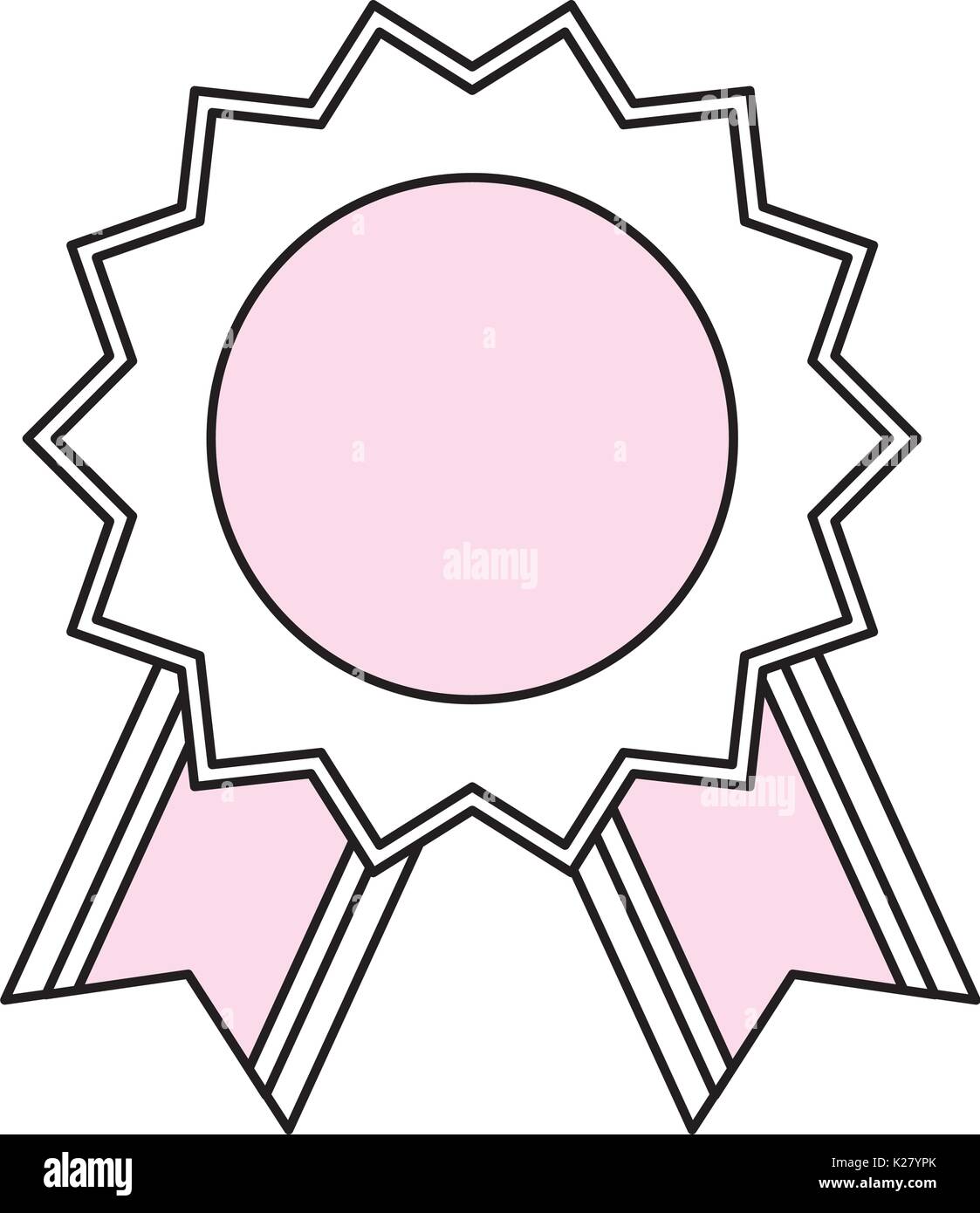 Award ribbon symbol Stock Vector Image & Art - Alamy