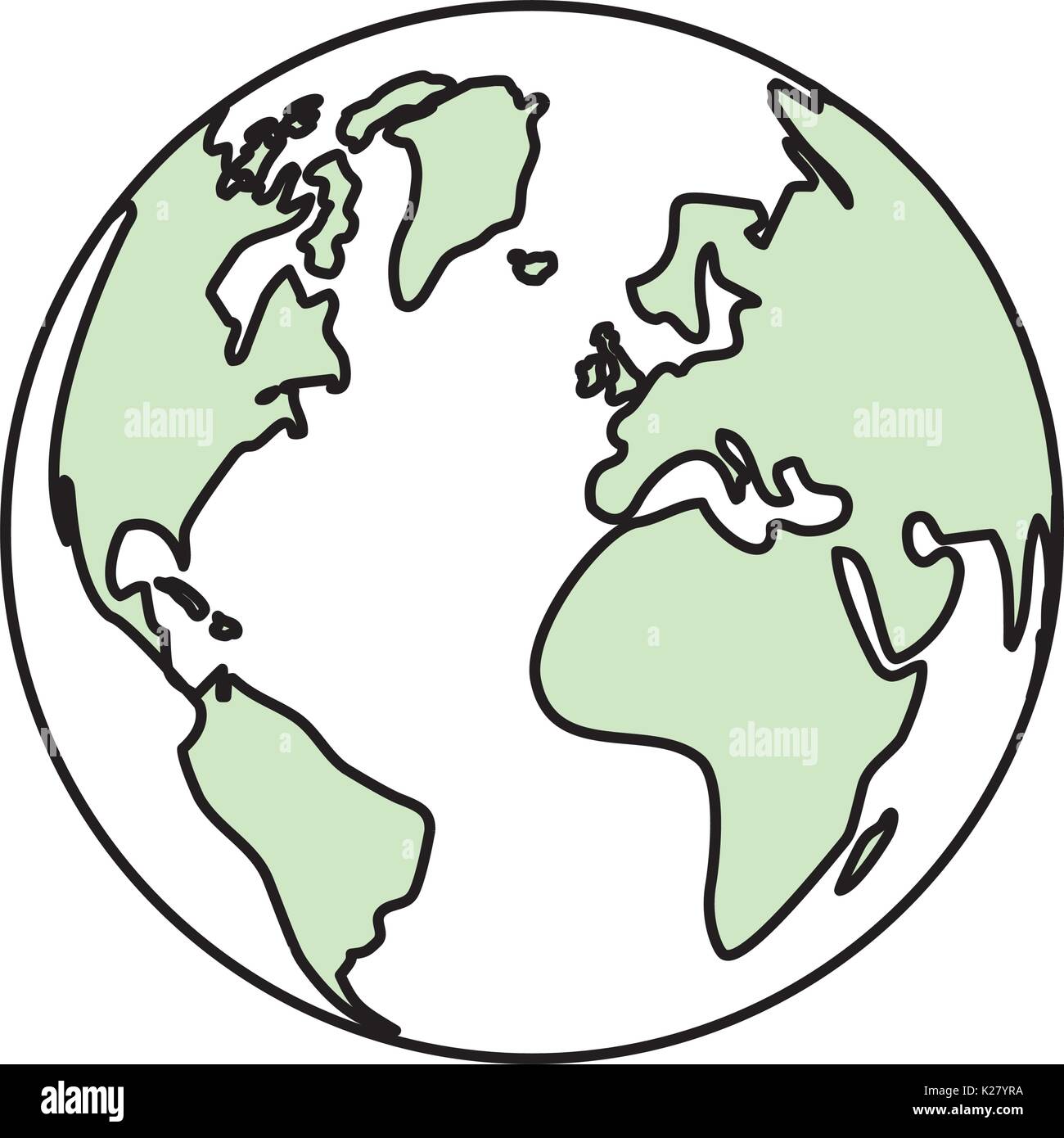 World earth symbol Stock Vector Image & Art - Alamy