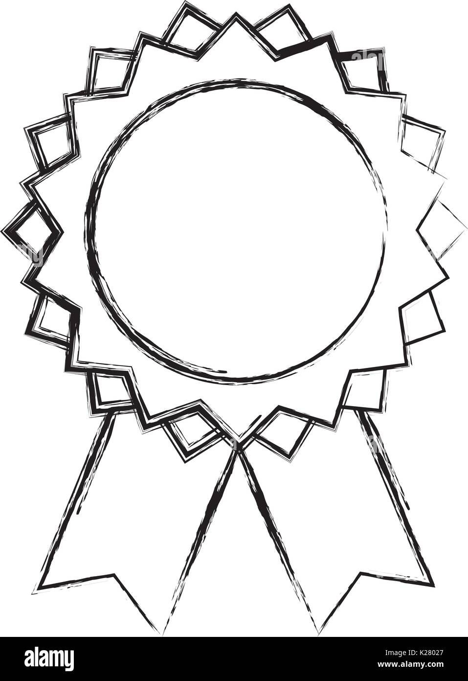 Award ribbon symbol Stock Vector Image & Art - Alamy