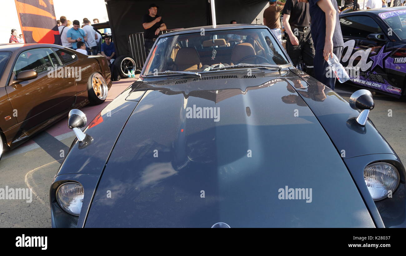 Cars on Sale and car show in Russia Stock Photo - Alamy