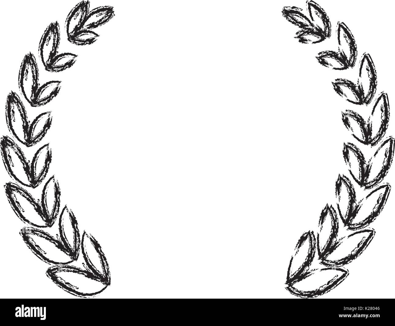 Wreath decorative symbol Stock Vector Image & Art - Alamy