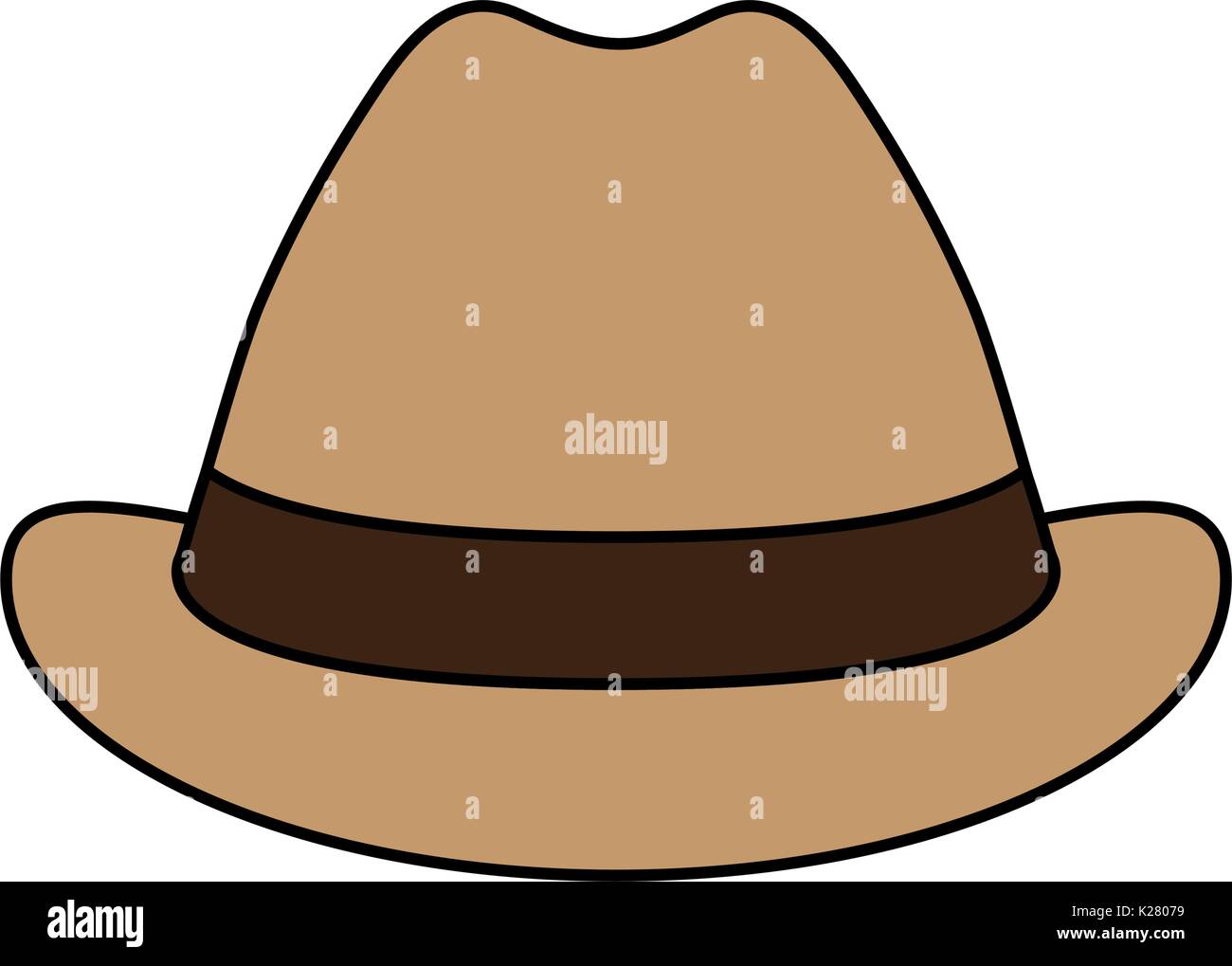 Vintage male hat Stock Vector Image & Art - Alamy