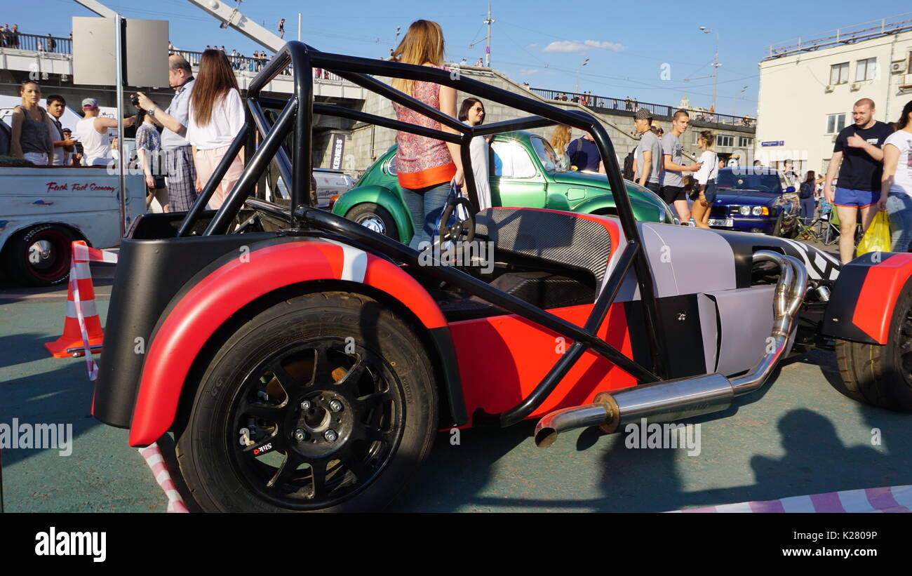 Cars on Sale and car show in Russia Stock Photo - Alamy