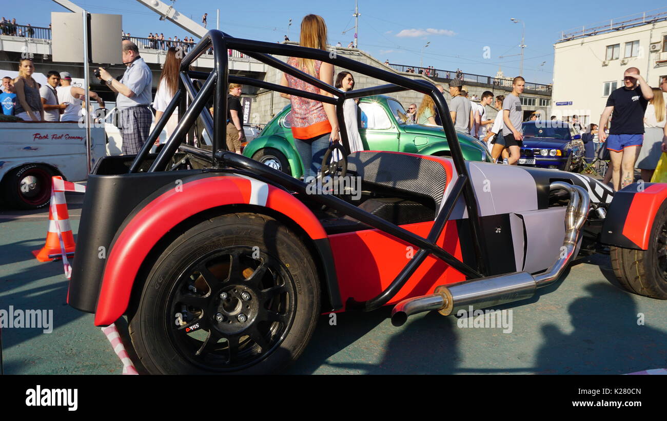 Cars on Sale and car show in Russia Stock Photo - Alamy
