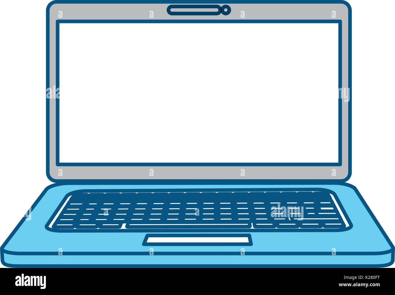 Laptop computer technology Stock Vector Image & Art - Alamy