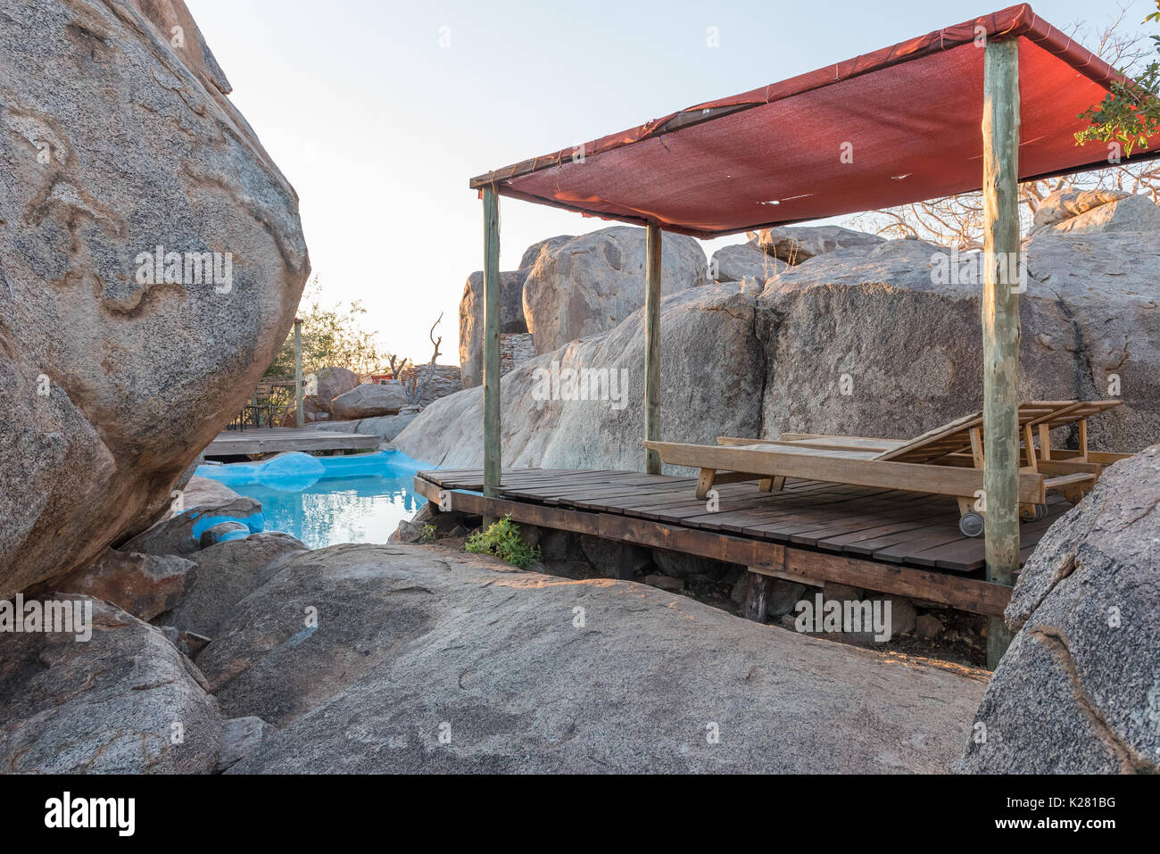 Camp site swimming pool hi-res stock photography and images - Alamy