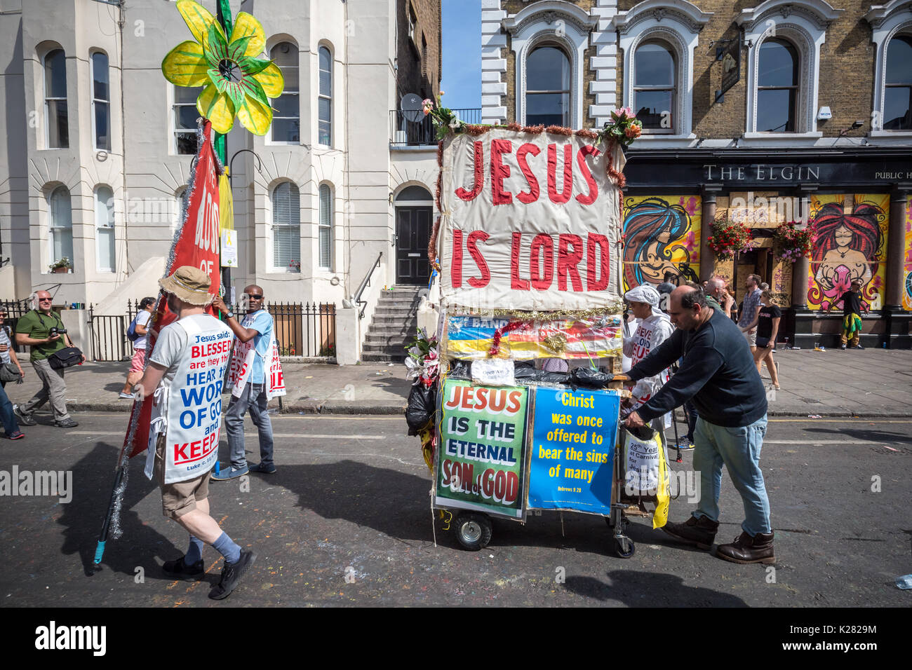 London, UK. 28th August 2017. ‘Jesus Is Lord’ Christian movement attend ...