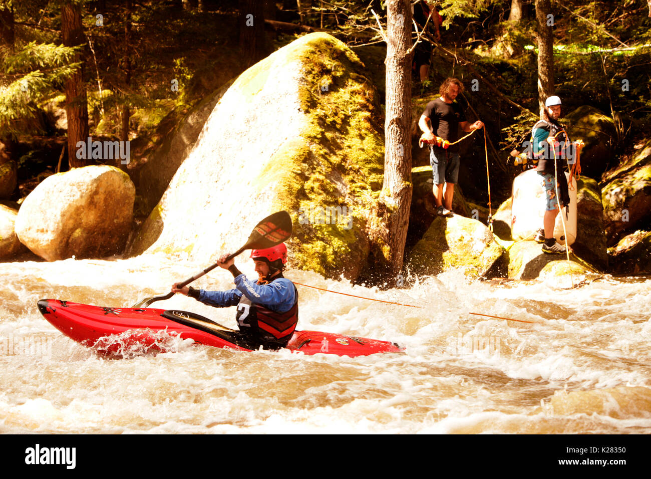 Kayak cross hi-res stock photography and images - Alamy