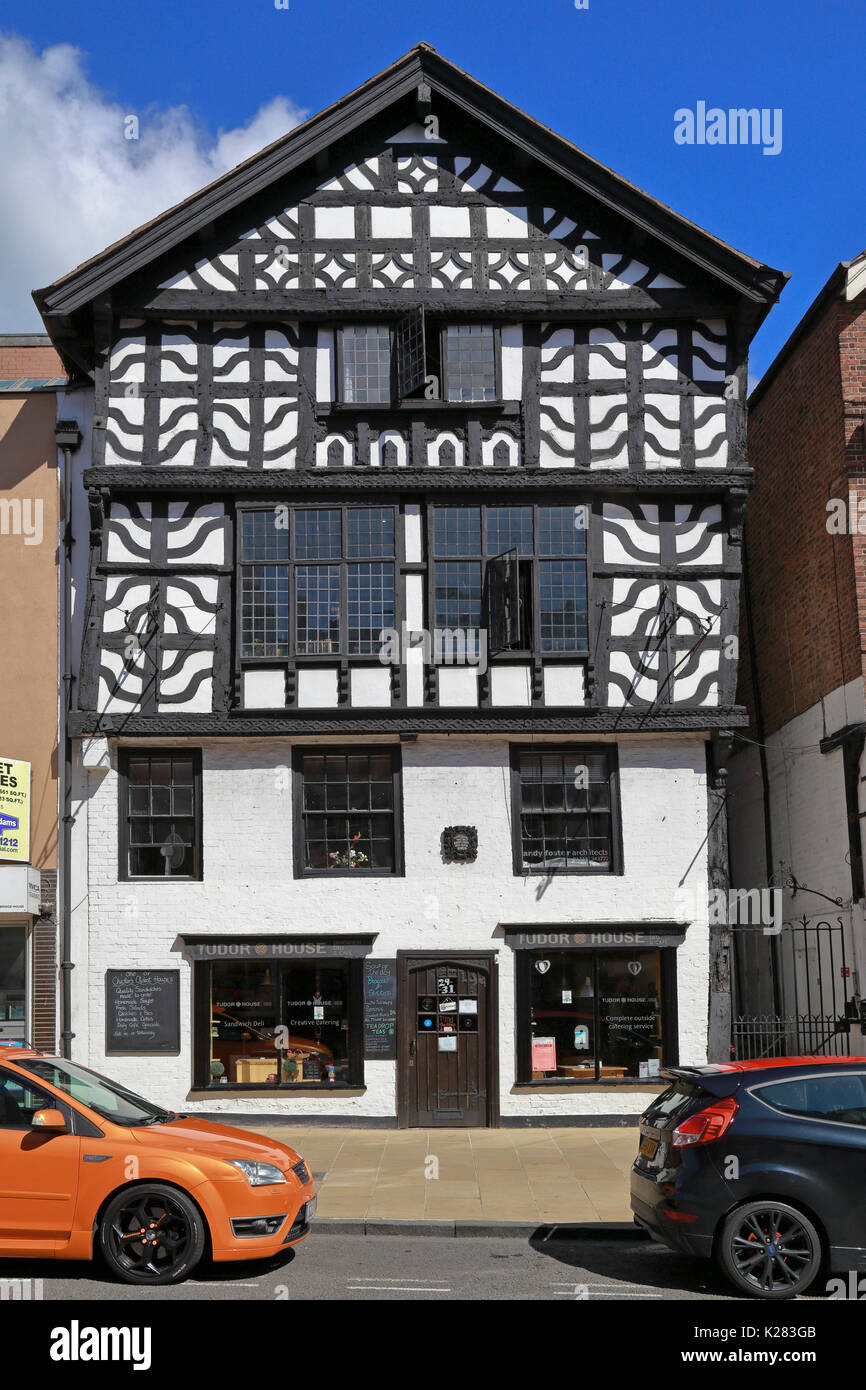 17th century Tudor House, Chester, Cheshire, England, UK Stock Photo ...