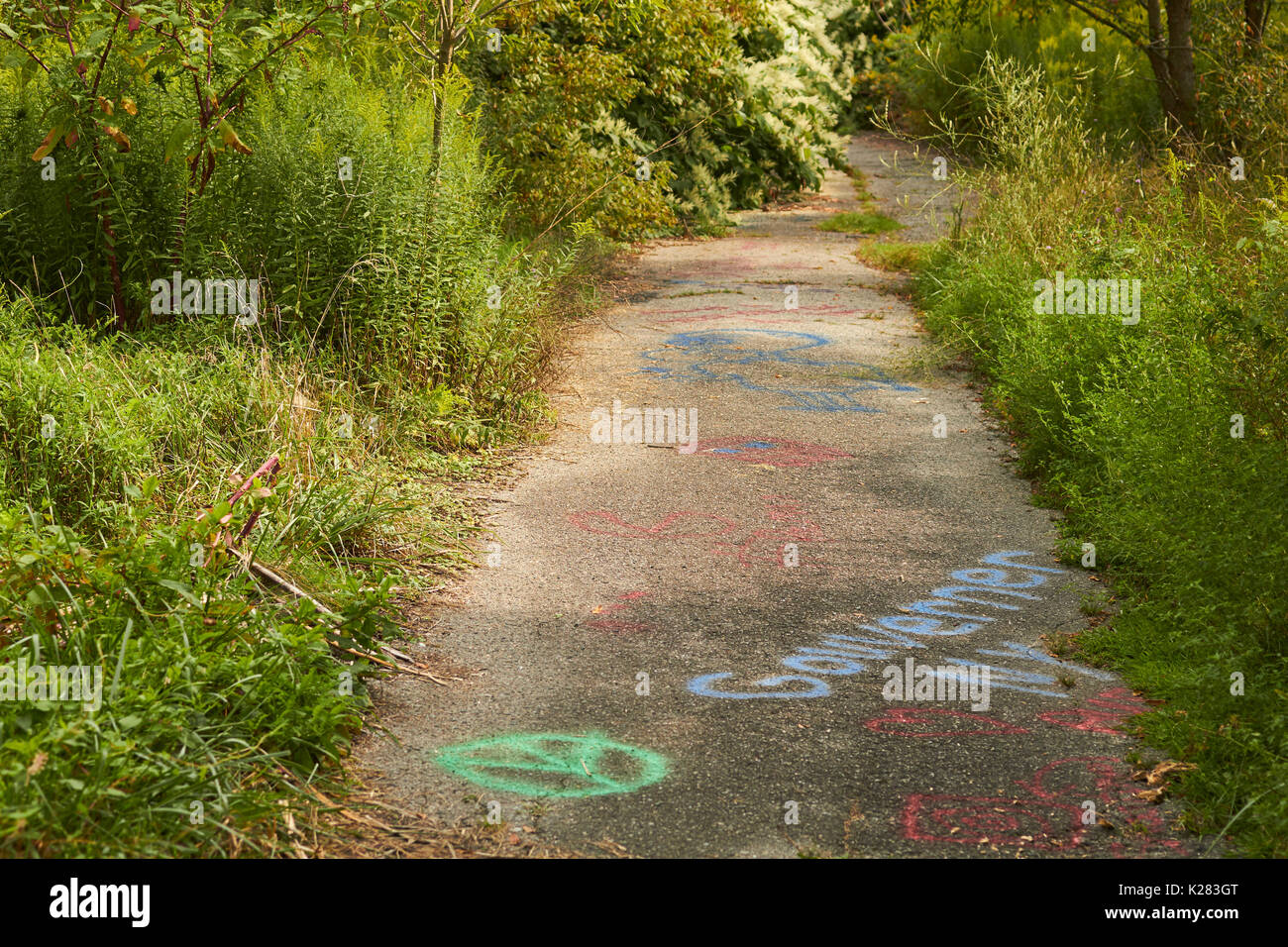 The Ghost Town of Centrailia, Pennsylvania, USA Stock Photo - Alamy