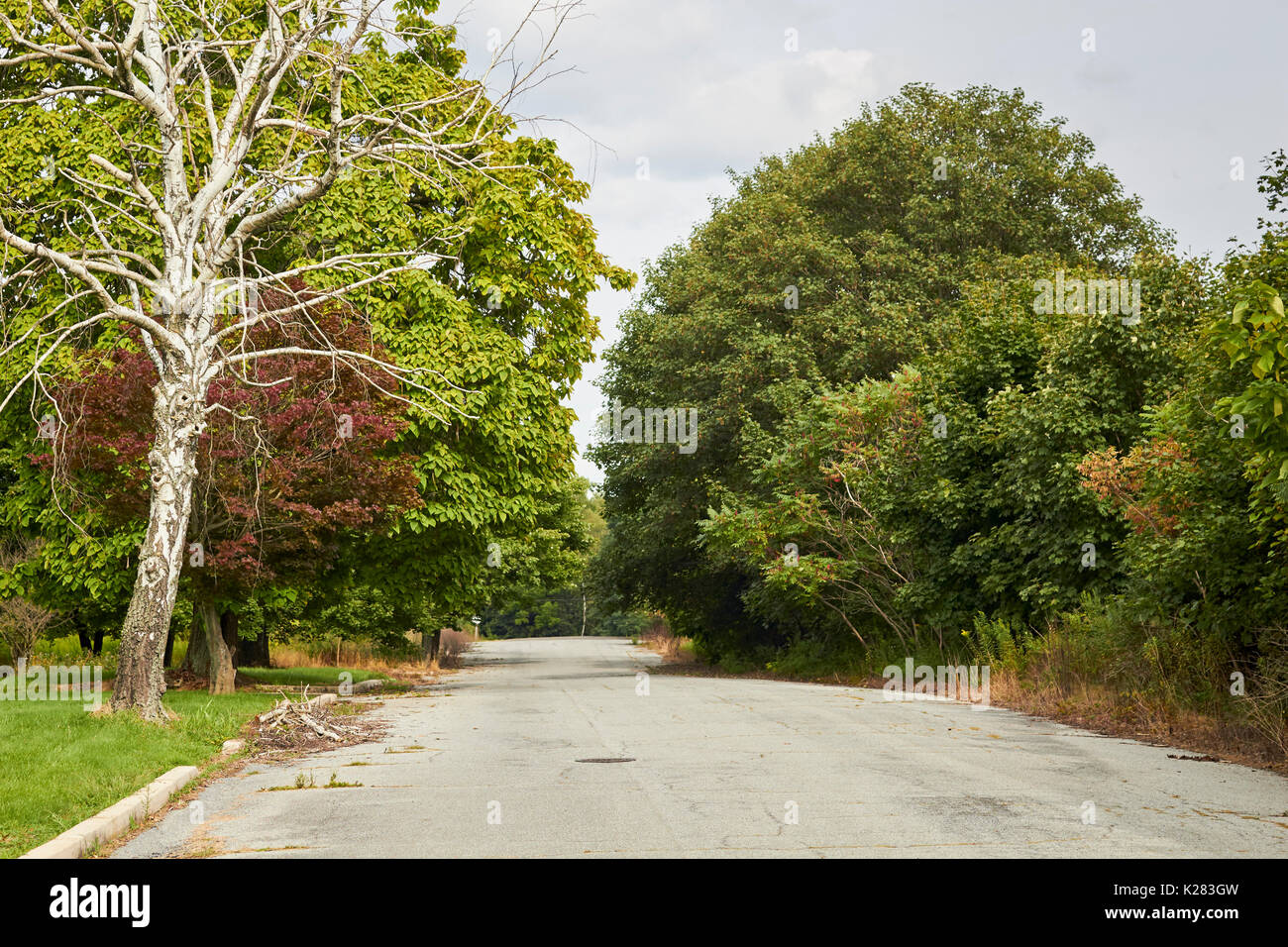 The Ghost Town of Centrailia, Pennsylvania, USA Stock Photo - Alamy