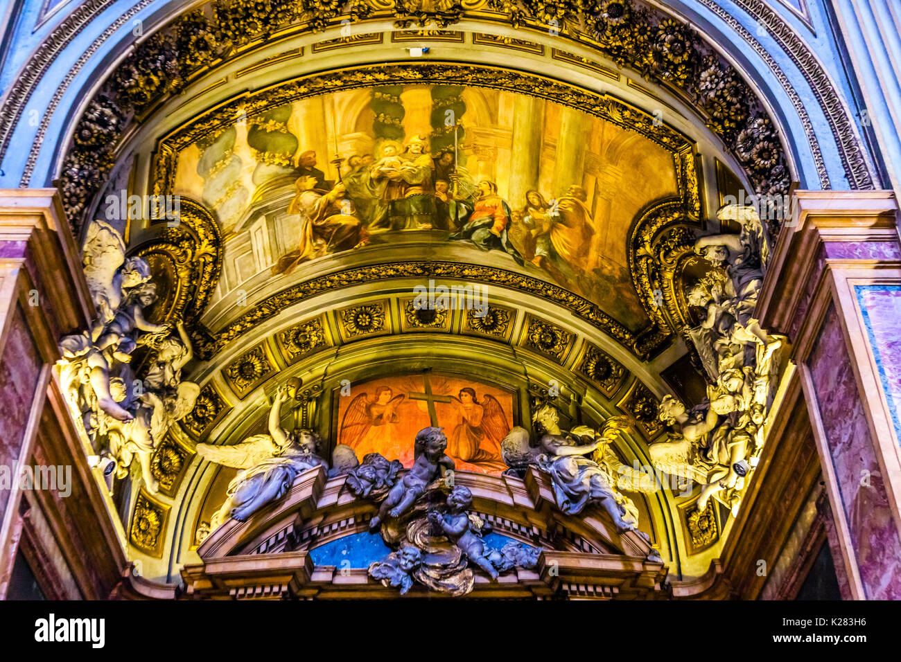 1500s frescoes hi-res stock photography and images - Alamy