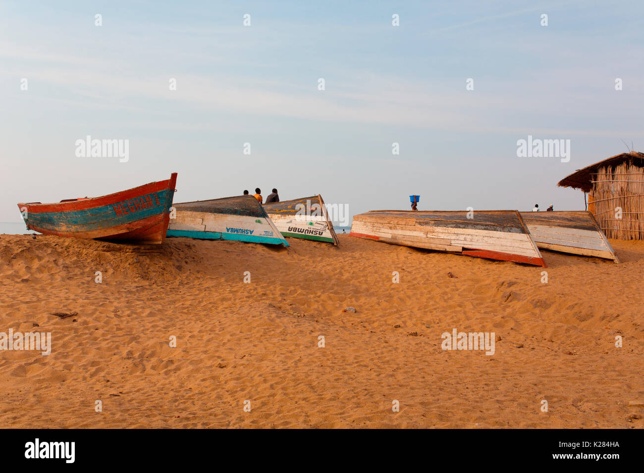 Africa,Malawi,Salima district. Fish Market at Lake Malawi Stock Photo ...