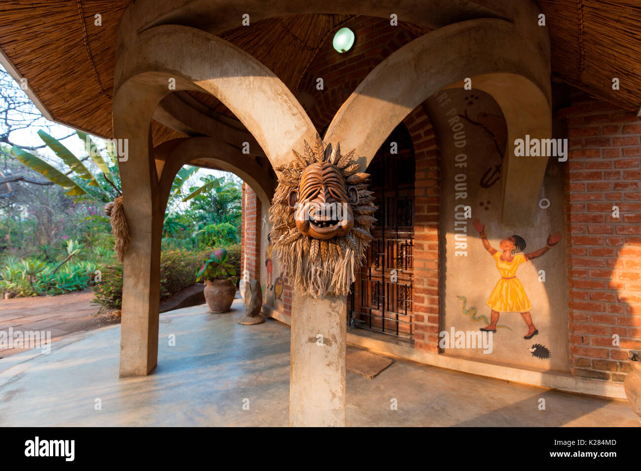 Africa,Malawi,Lilongwe district,Dedza. Museum of masks Stock Photo - Alamy