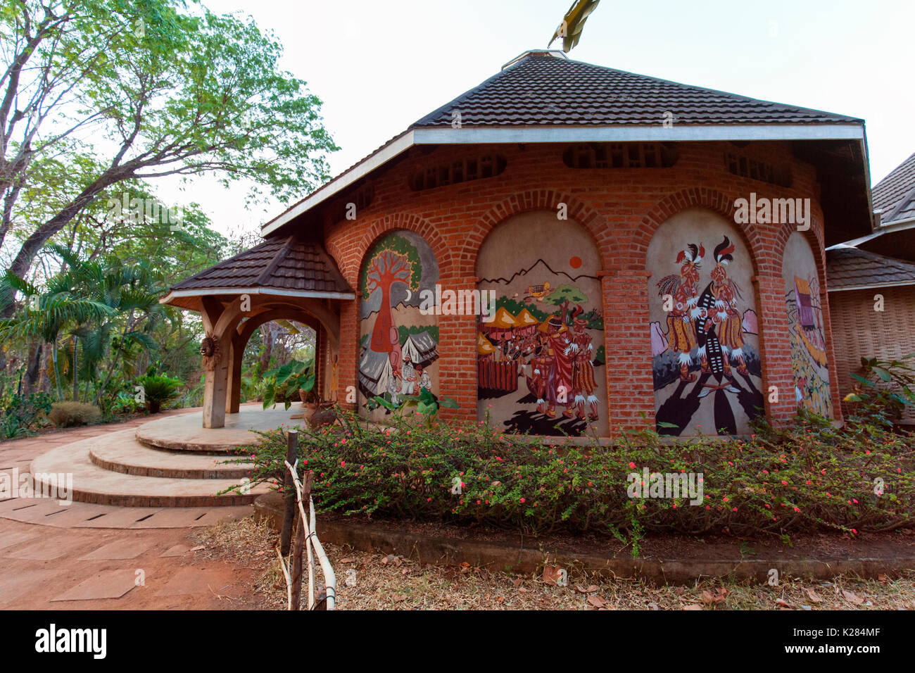 Africa,Malawi,Lilongwe district,Dedza. Museum of masks Stock Photo - Alamy