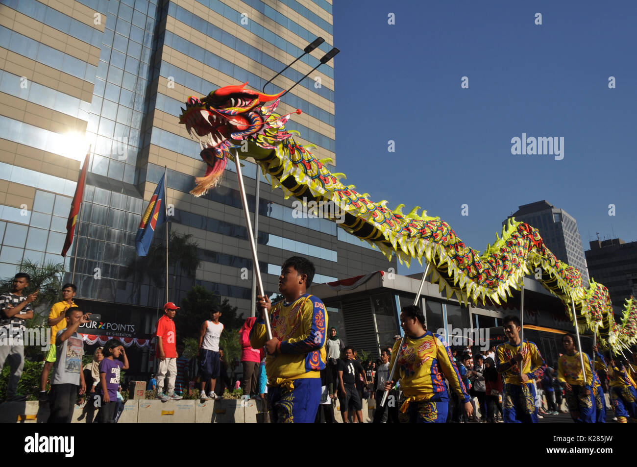 ASEAN Parade in Jakarta Indonesia Stock Photo - Alamy