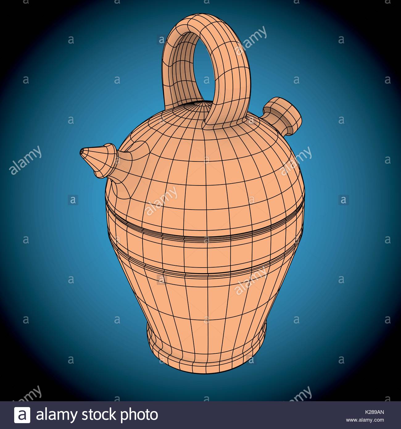 Botijo Spanish Traditional Drink Container High Resolution Stock ...